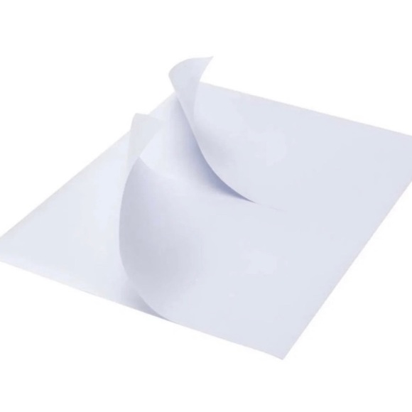 Office | 20 Half Sheet 2 Up Shipping Labels Printer 85x11 Sheets 2 Per ...